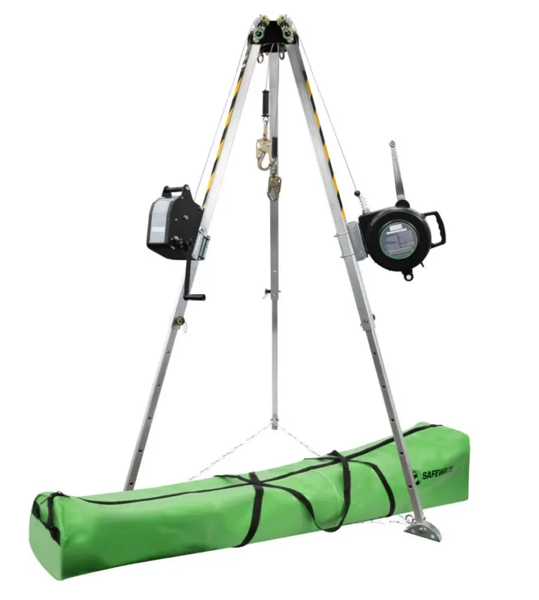 7' Adjustable Tripod Kit, 65' Personnel Winch, 65' 3-Way | Safewaze