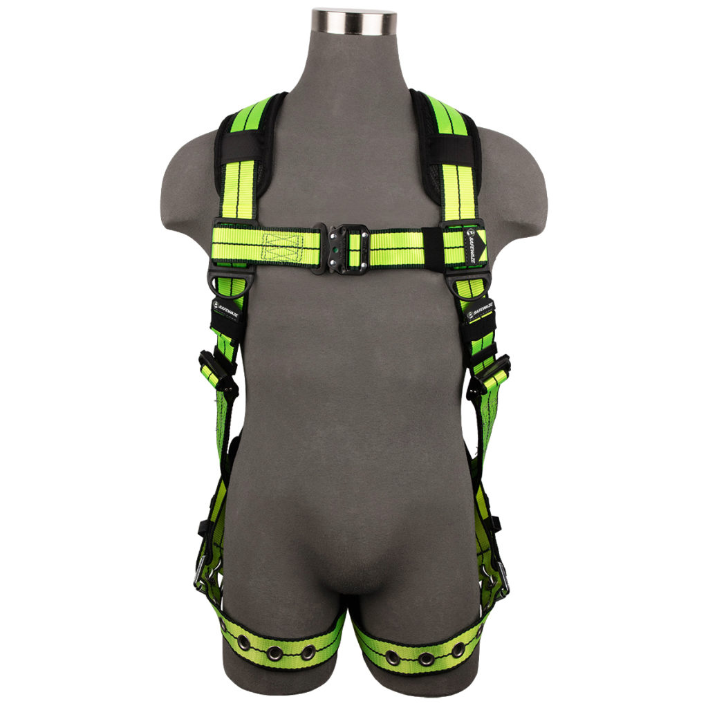 PRO+ Full Body Harness: 1D, QC Chest, TB Legs | Safewaze