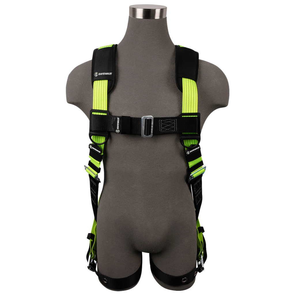 Reflective Full Body Harness: 1D, MB Chest, TB Legs | Safewaze