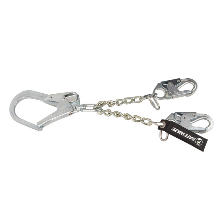 26" Chain Assembly: Adjustable, Swivel Rebar Hook | Safewaze