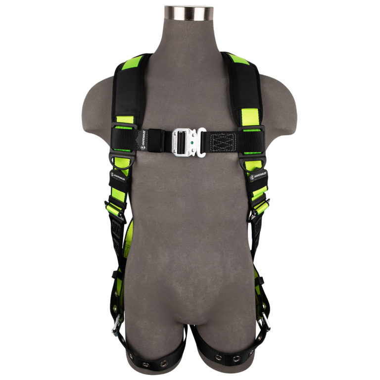 PRO Full Body Harness: 1D, QC Chest, TB Legs | Safewaze