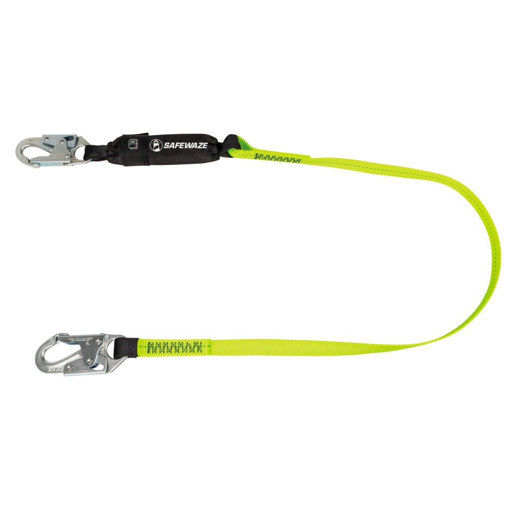 PRO Energy Absorbing Lanyard: Snap Hook | Safewaze