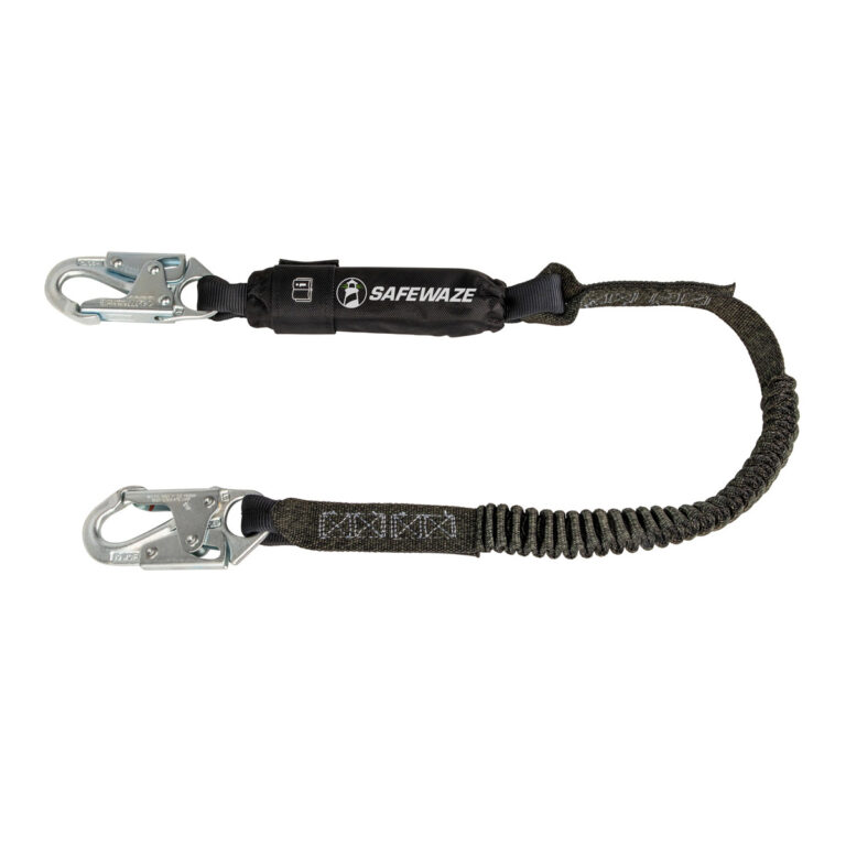 18" Energy Absorber: Snap Hook, D-ring | Safewaze