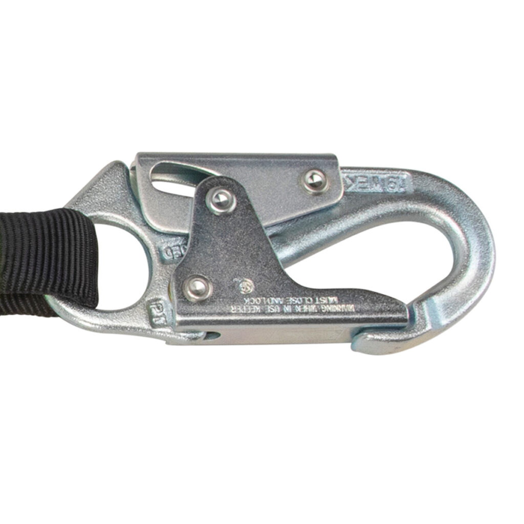 18" D-ring Extender: Snap Hook, D-ring | Safewaze