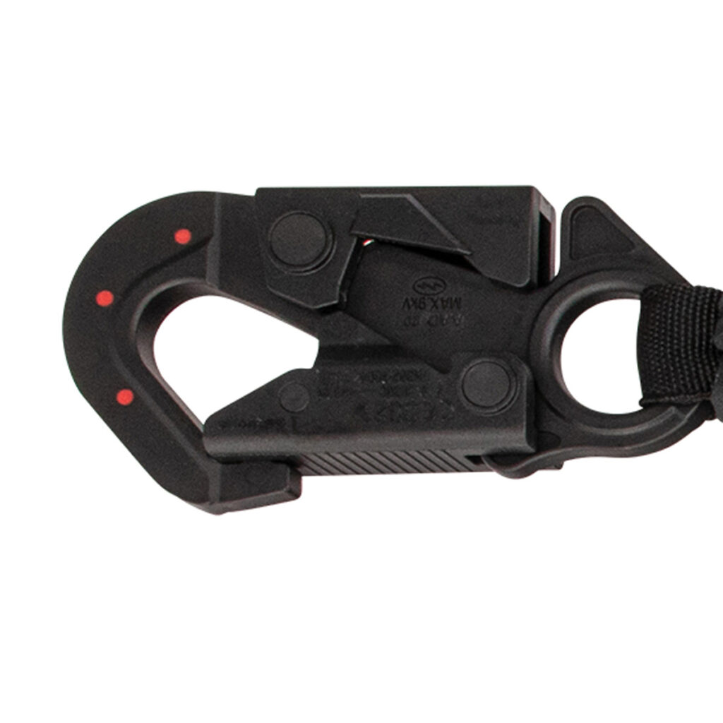 Arc Flash 6' Energy Absorbing Lanyard: Dielectric Snap Hook | Safewaze
