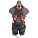 V-Line Construction Harness: 3D, QC Chest/Legs | Safewaze