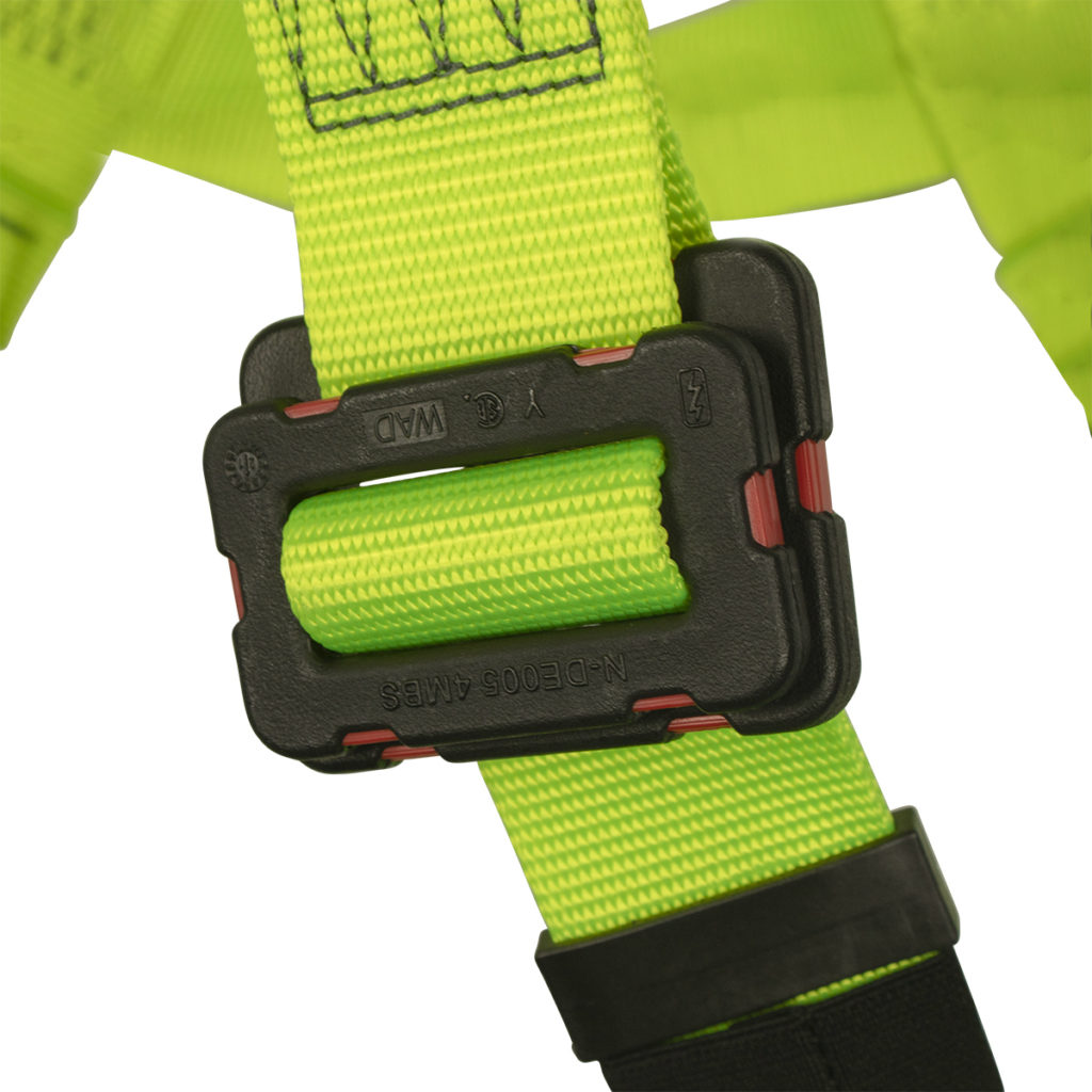 Arc Flash Full Body Harness: Soft Dorsal & Sternal Loop, DE MB Torso ...