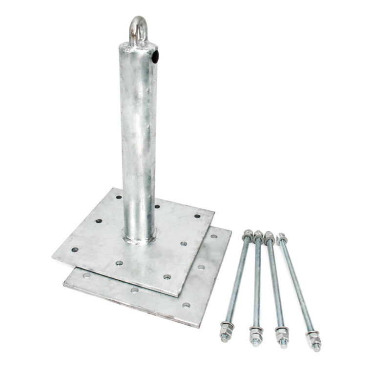 18" Post Anchor - I-Beam | Safewaze