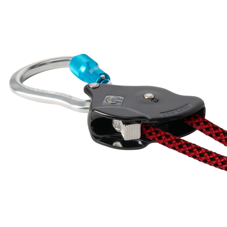 6.5' Rope Positioning Assembly: Rope Adjuster, Alu Carabiners | Safewaze