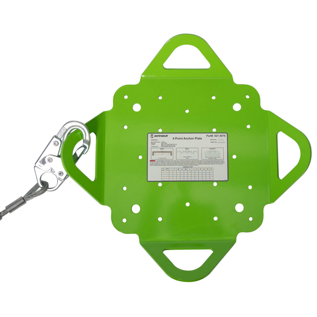 4-Point Plate Anchor | Safewaze