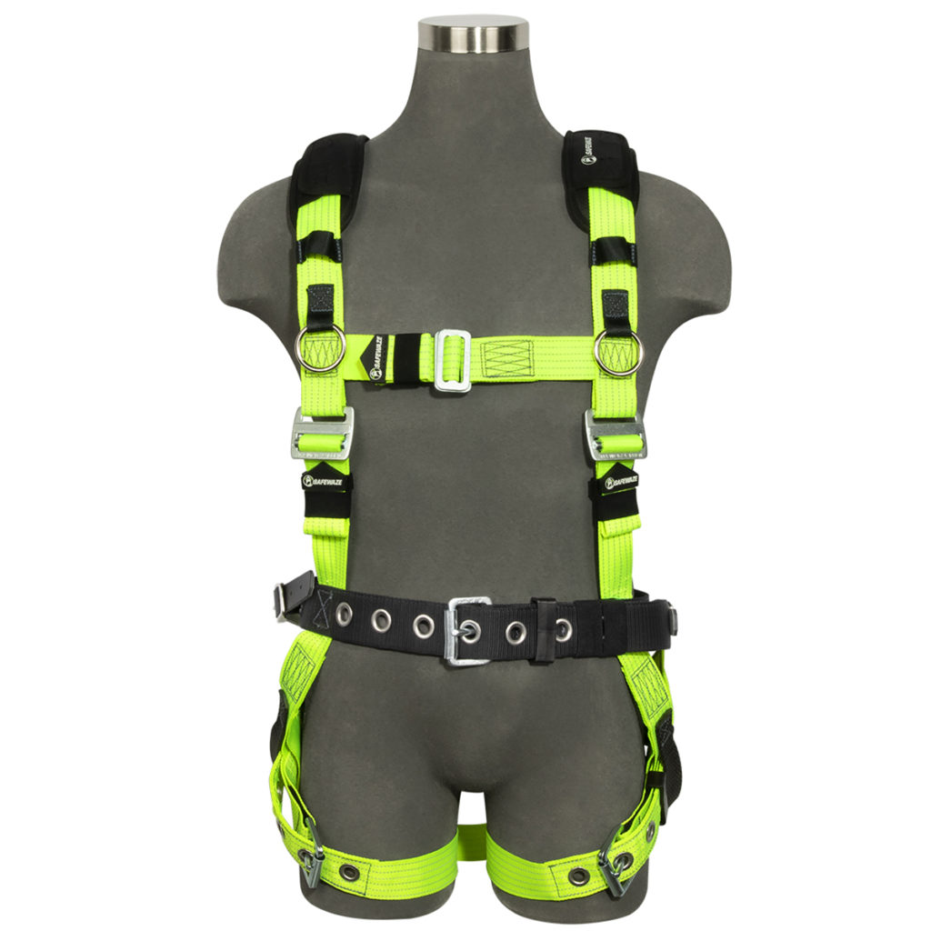 Reflective Full Body Harness : 1D, MB Chest, TB Legs, Mining Belt ...