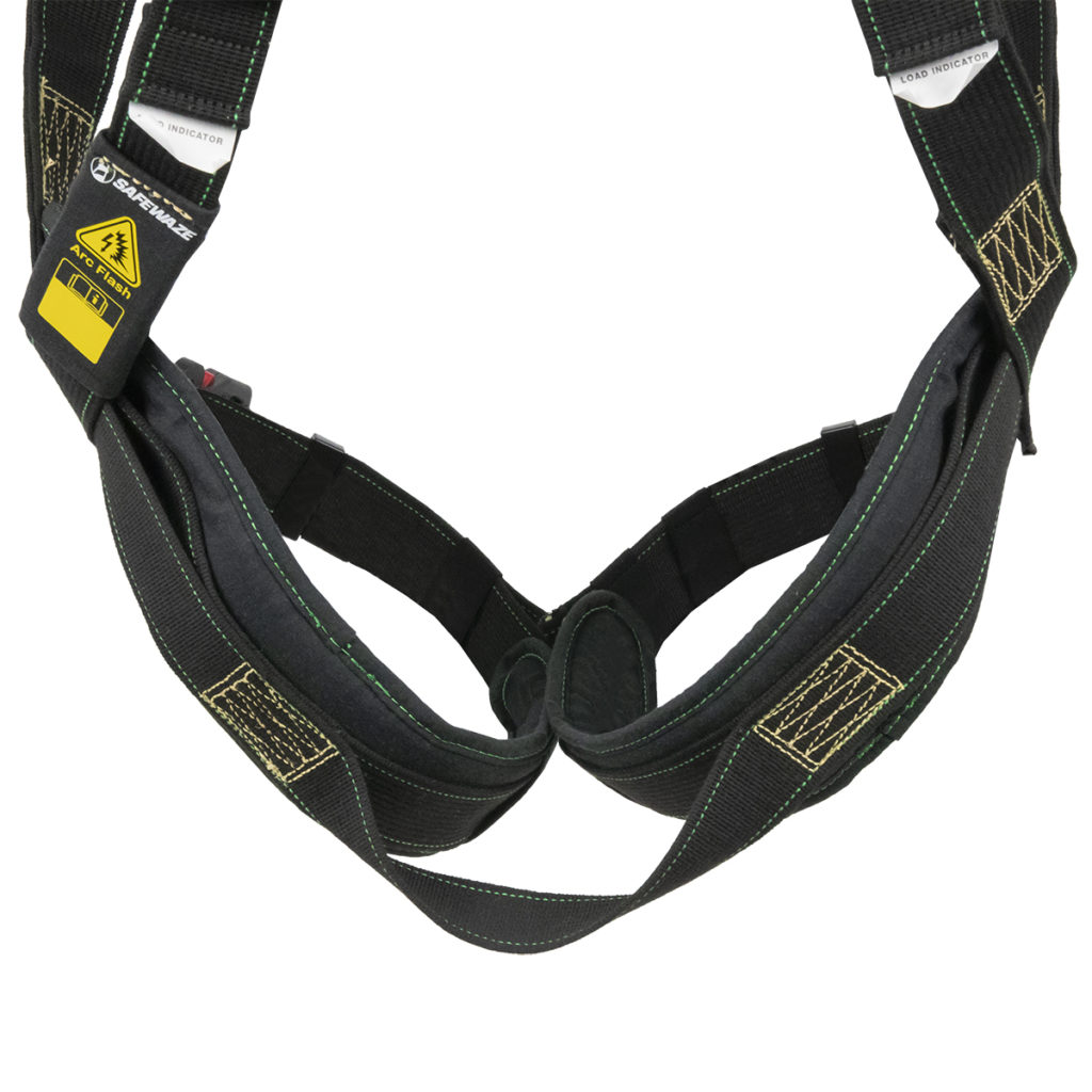 Arc Flash Full Body Harness: DE 1D, DE QC Chest/Legs | Safewaze