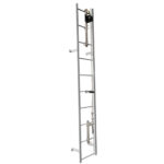 Stainless Steel Ladder Climb System, 2-Person Complete Kit | Safewaze