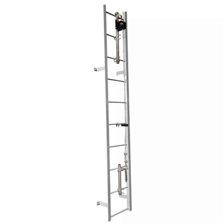 Stainless Steel Ladder Climb System, 2-Person Complete Kit | Safewaze