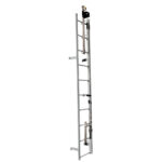 Stainless Steel Ladder Climb System, 2-Person Complete Kit | Safewaze