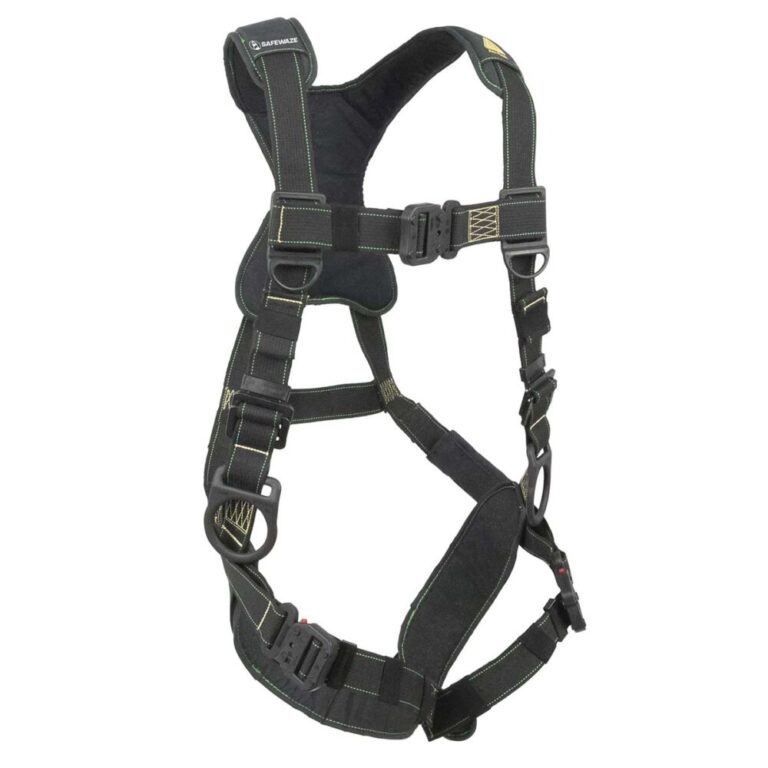 Arc Flash Full Body Harness: DE 3D, DE QC Chest/Legs | Safewaze
