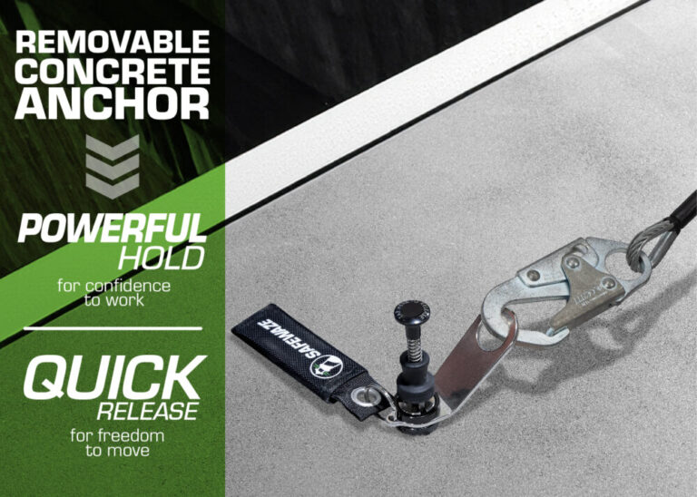 Removable Concrete Anchor | Safewaze