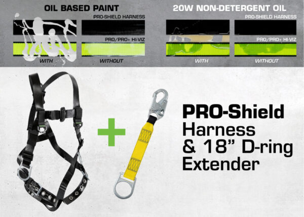 PRO-Shield Harness & 18" D-ring Extender | Safewaze