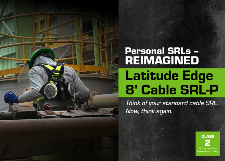 Latitude Edge 8' Cable SRL-P | Safewaze