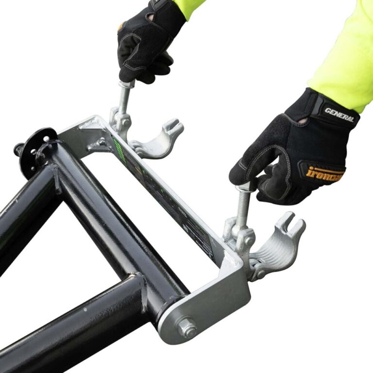 Scaffold Davit Anchor: 1.6”- 2” Clamps | Safewaze