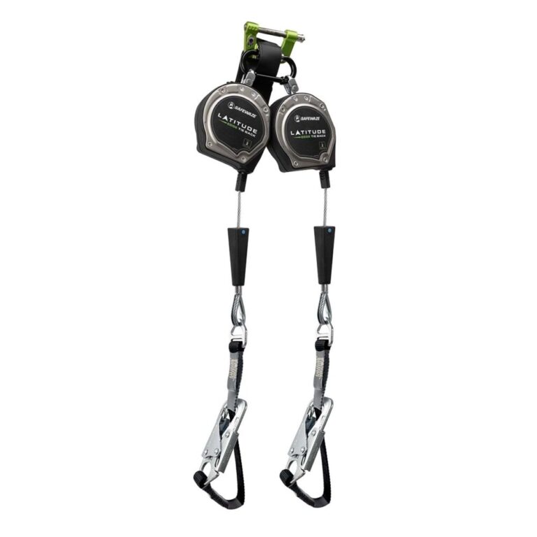 Latitude Edge Tie-Back 7' Dual Cable SRL: 20" Tie-Back | Safewaze