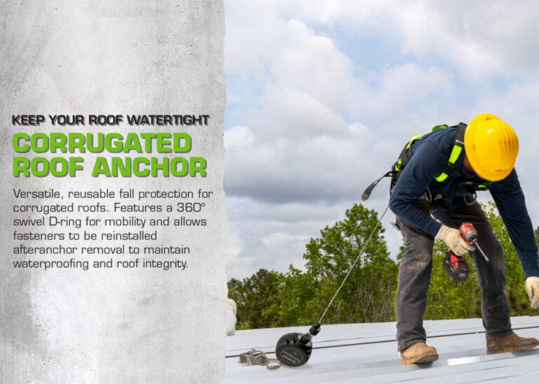 Corrugated Roof Anchors | Safewaze