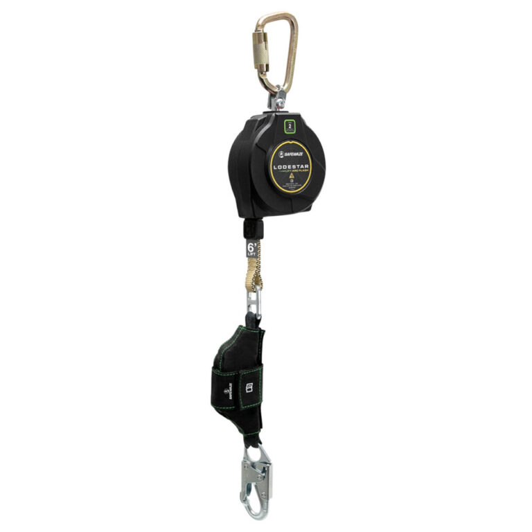 Lodestar Lift Arc Flash 8' Single Web SRL: Snap Hook | Safewaze